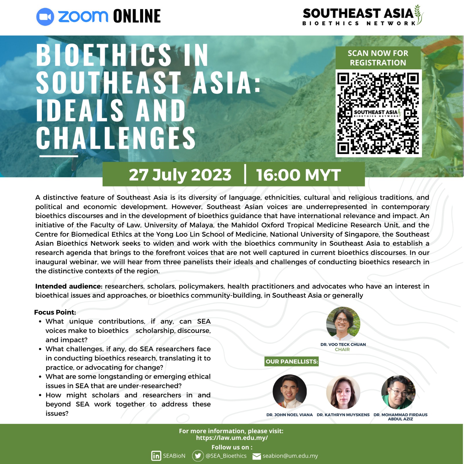 Bioethics In Southeast Asia: Ideals and Challenges – SEA Bioethics Network